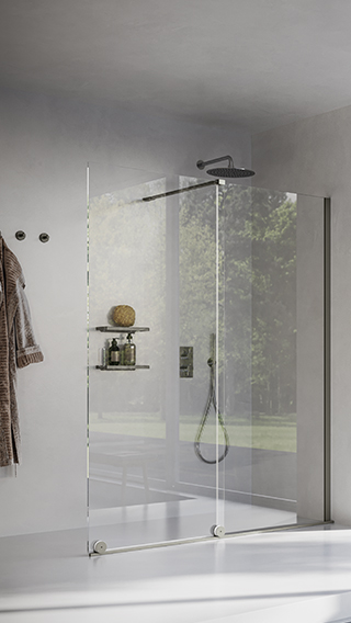 Sliding Door Walk In Shower